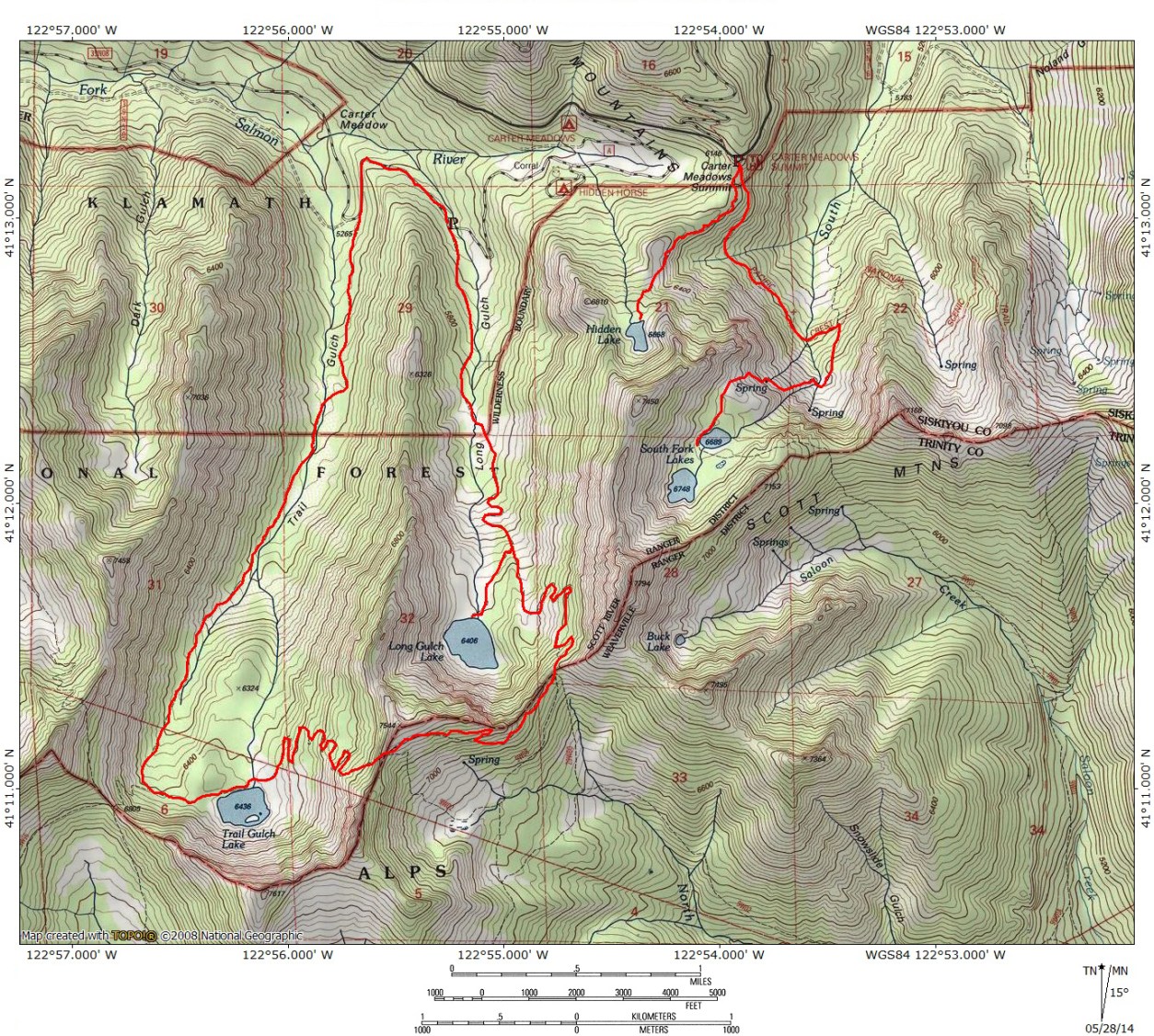 Trinity Alps Trails In The Carter Meadow Area | Hike Mt. Shasta