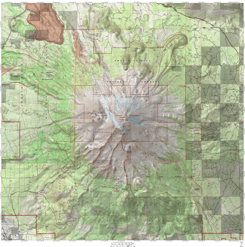 Mount Shasta, Timberline, And The Relative Size Of Cascade Volcanos ...