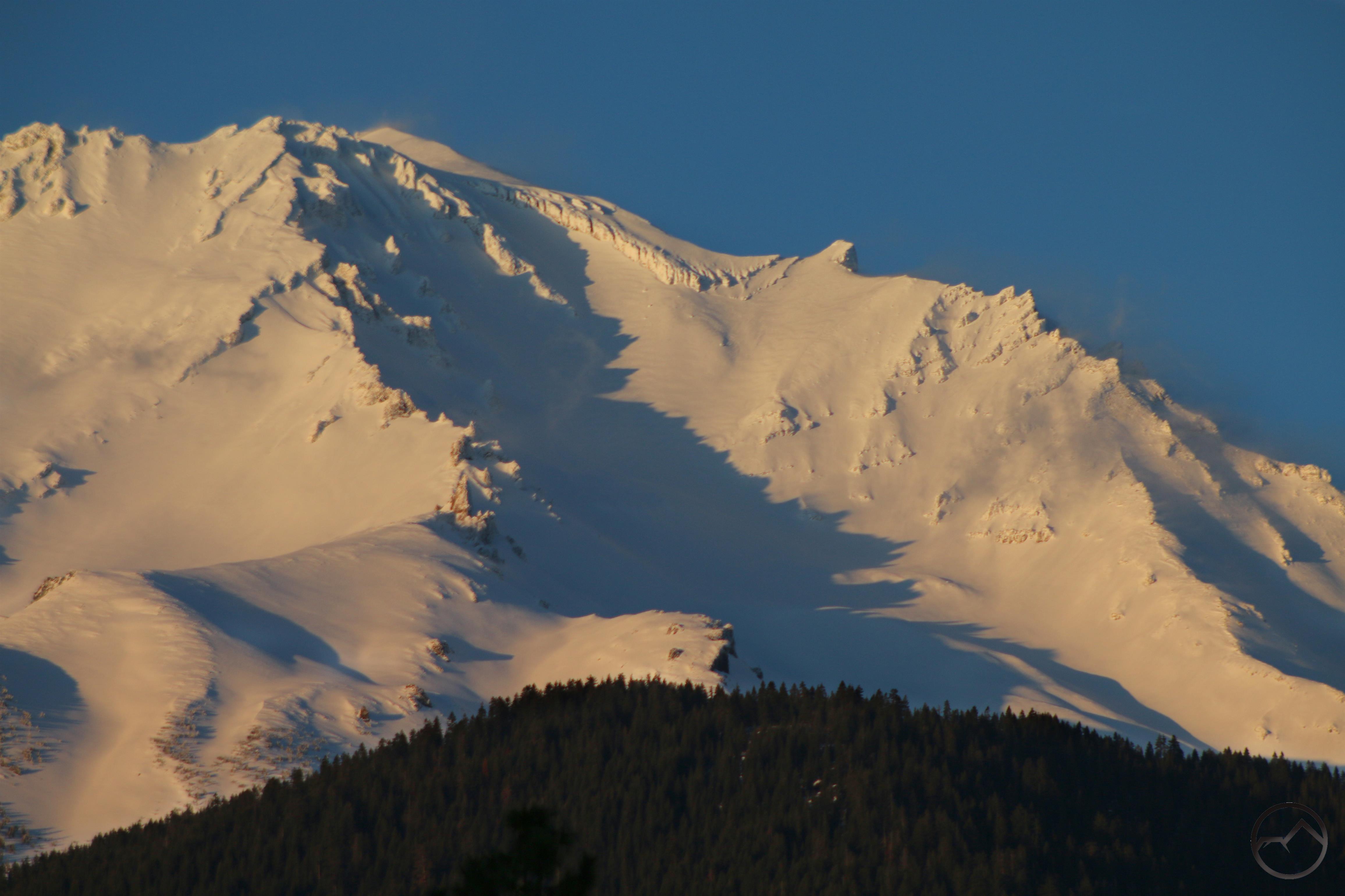 Shadow And Alpenglow | Hike Mt. Shasta