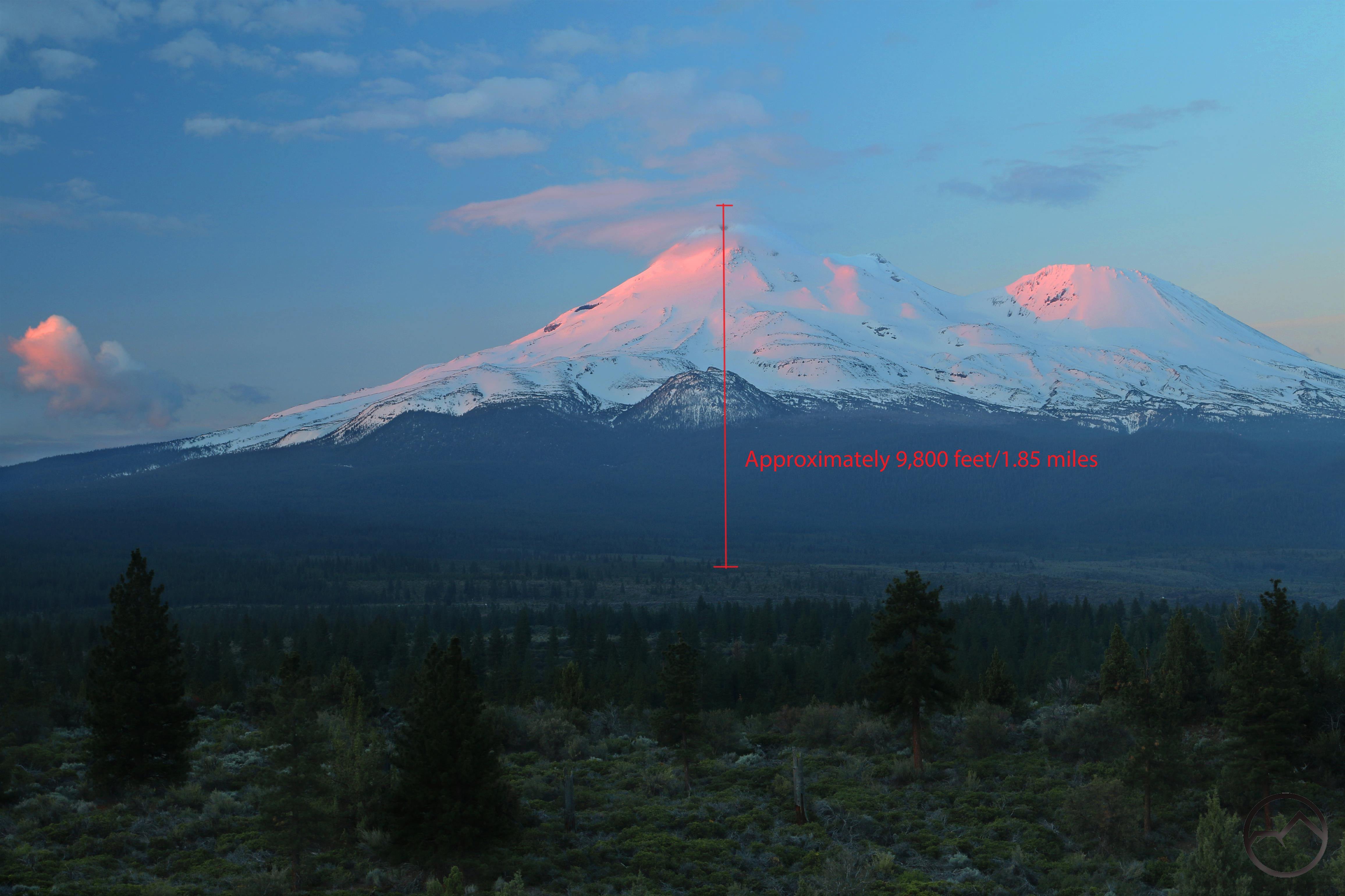 Appreciating Mount Shasta’s Topographic Prominence | Hike Mt. Shasta